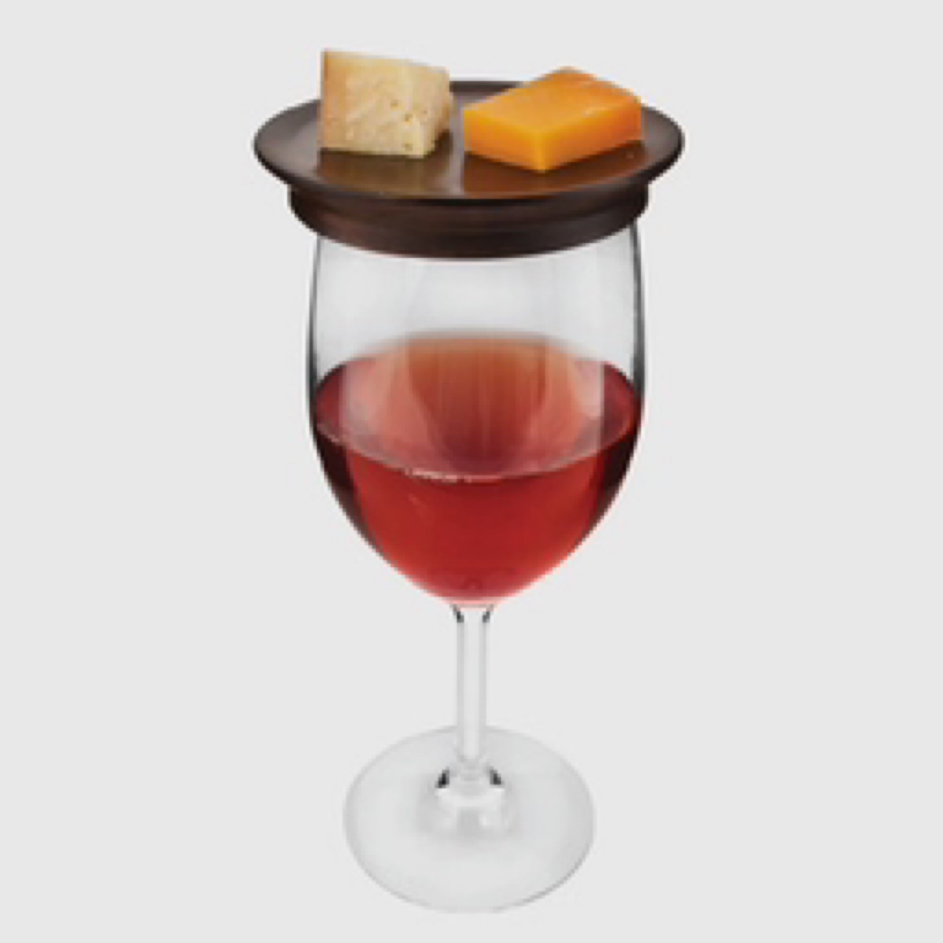 Wine Glass Appetizer Plates - set of 4 | Home Tonic